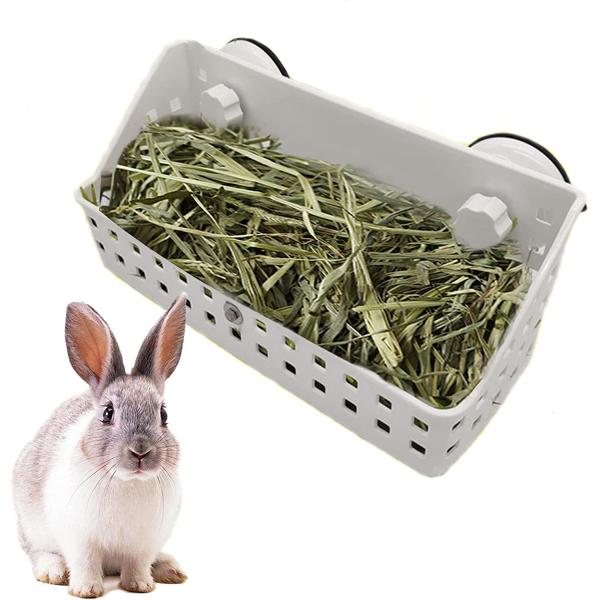 商品名Rabbit Hay Feeder Large Hay Manger Holder for Bunny Guinea Pig Chinchilla (12.5 X 4.5 X 5.3 inch)ブランド：kathson商品サイズ：L(...