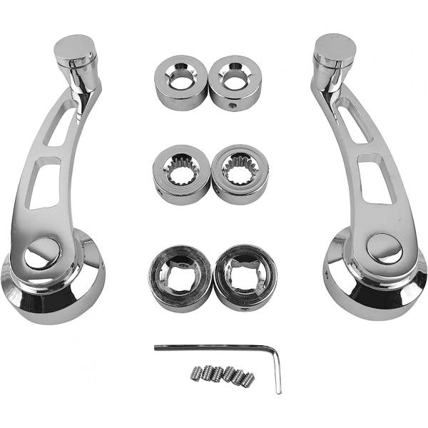 商品名Tbest Car Window Handle, 2PCS Car Auto Window Crank Handle Set Car Accessory for Older Models Window Handle Crank Win...