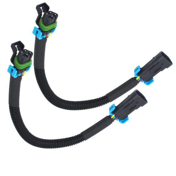 商品名Amrxuts 2Pcs Extension Harness 12"" Upstream Downstream O-xygen Sensor for 2010-2013 Camaro / 2005-2013 Corvette LS2 ...