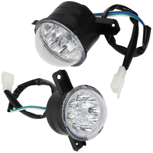 商品名:  FVRITO 12V LED Front Head Light Lamp for 50cc 70cc 90cc 110cc 125cc Coolster 3125R Taotao ATA 125D Roketa Yamoto J...
