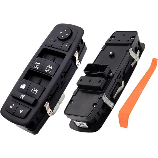 商品名Front Left Driver Side Master Power Door Window Switch compatible with Chrysler 15-17 200 with One-Touch Open/Close -...