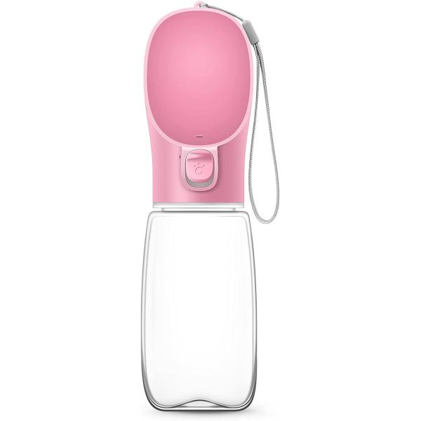 商品名Airoto Dog Water Bottle, 19OZ Portable Water Bowl for Dog Leak Proof Dog Water Dispenser for Walking, Hiking &amp; Tr...