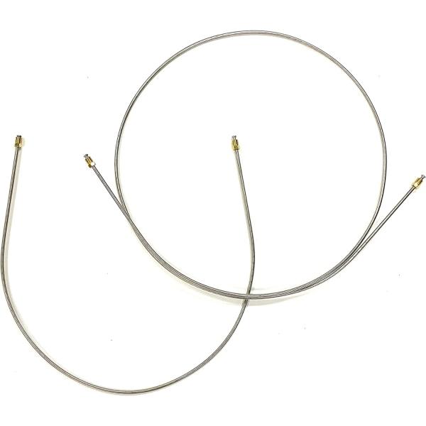 商品名Stainless Steel Rear Axle Brake Line Pair. Cut To Length And Flared With Correct Fittings - Just Bend Them Into Place...