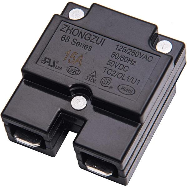 商品名weelye 2Pcs 15A 125/250Vac 50Vdc Automatic Reset Relay Thermal Switch Circuit Breaker Current Overload Protector for ...