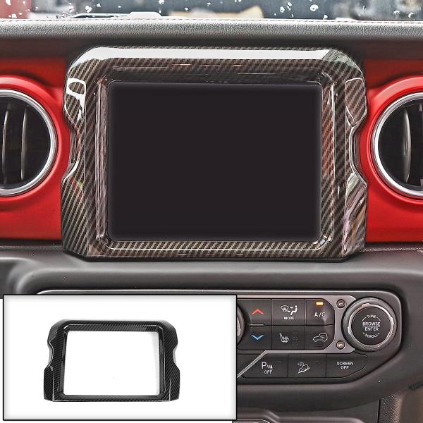 商品名JeCar Interior Trim Kit Center Console 8.4in Navigation Panel Cover Interior Accessories Compatible with Jeep Wrangle...