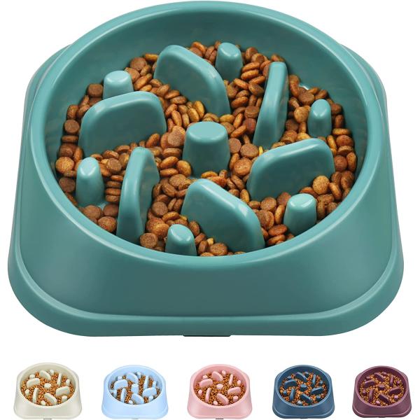 商品名UPSKY Slow Feeder Small Dog Bowls Non-Slip Puzzle Bowl Feeder Interactive Bloat Stop Dog Bowl Anti-Choking Dog Bowl (...