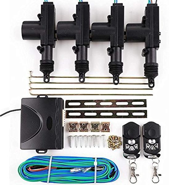 商品名Universal Car Remote Control Conversion Universal Door Lock Actuator with 2 Keyless Entry-Universal Fits for 2,3,4 Do...