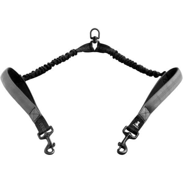 商品名SparklyPets Hands Free Dog Leash for Medium and Large Dogs   Professional Harness with Reflective Stitches for Traini...