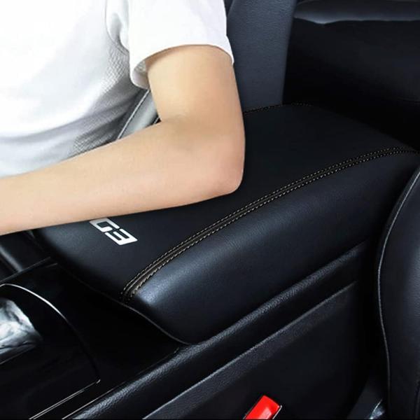 商品名CEBAT Auto Center Console Cover Pad, Waterproof Anti-Scratch Leather Armrest Seat Box Protector Fit for Edge 2015-202...