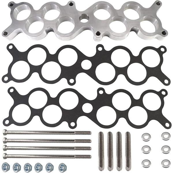 商品名Tektall Alloy 1"" Intake Manifold Spacer Replace for Ford GT-40 5.0 Mustang explorer Cobra 1987-1993 Durableブランド：Tekt...