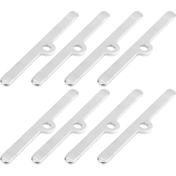 商品名X AUTOHAUX 8pcs 4 3/4"" Valve Cover Spreader Bar Aluminum Alloy Valve Hold Down Tab for Chevy 283 305 327 350 383 400...