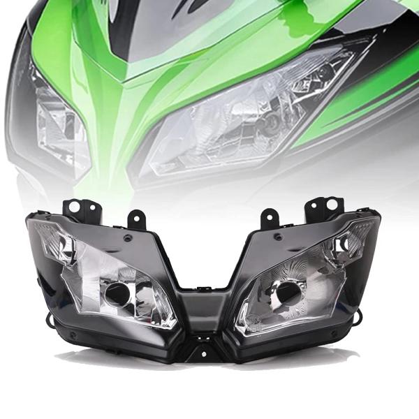 商品名:  Motorcycle Headlight Headlamp Assembly Compatible for EX300R Ninja 300 2013 2014 15 16 2017 NINJA300 13-17 Fairing...