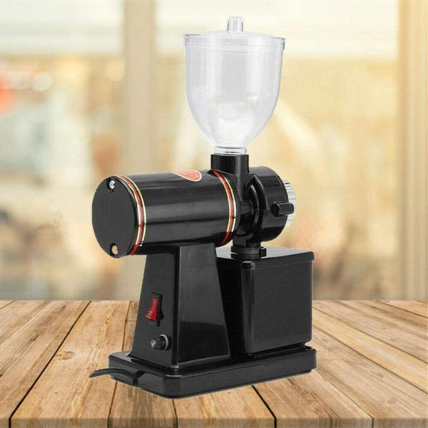 商品名：Commercial Coffee Grinder, 110V 100W Electric Automatic Burr Mill Espresso Bean Home Grind, Funnel Capacity: 250g, C...
