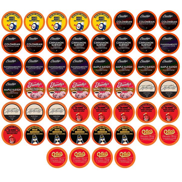 商品名Two Rivers Coffee Lovers Coffee Pods Sampler Compatible with K Cup Brewers Including 2.0, Single Serve Variety Pack, ...