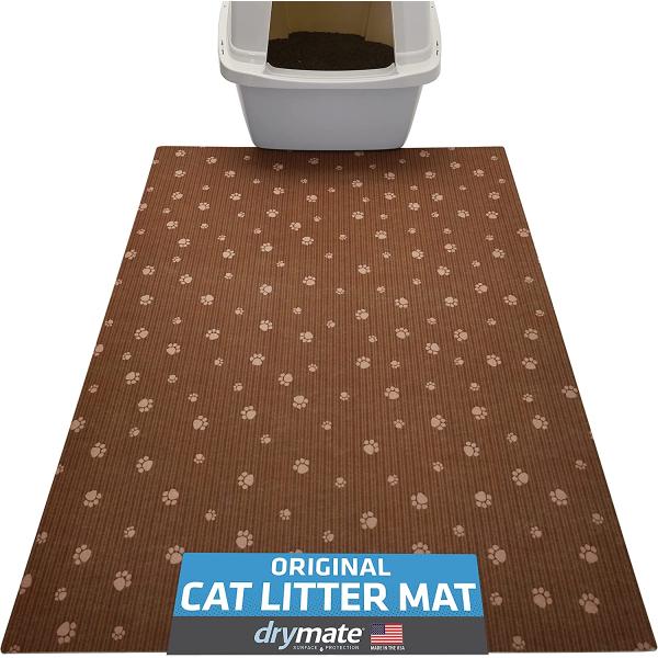 商品名Drymate Original Cat Litter Mat, Contains Mess from Box for Cleaner Floors, Urine-Proof, Soft on Kitty Paws -Absorben...