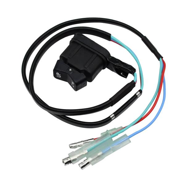 商品名Jiayicity 87-18286A43 Boat Power Tilt and Trim Switch Assembly with Harness Compatible with Mercury Mariner Outboard ...