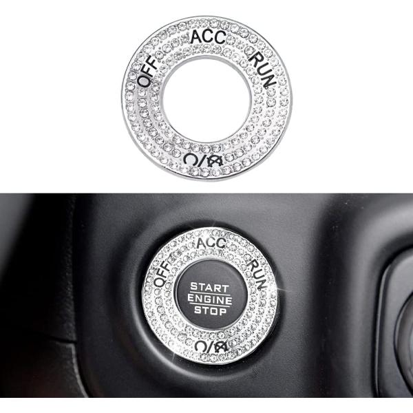 商品名YFRAUTO Start Push Button Accessories for Bling Bling 2018-2021 2022 Jeep Wrangler Accessory Engine Start Stop Button...