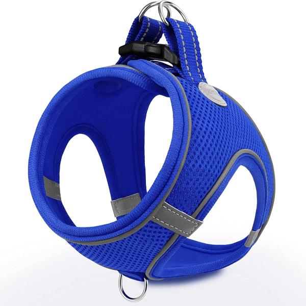 商品名Joytale Step in Dog Harness,12 Colors,Breathable Mesh Vest Harness,Reflective Soft Padded Harnesses for Cats and Pupp...