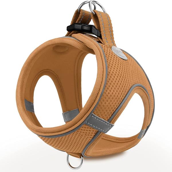 商品名Joytale Step in Dog Harness,12 Colors,Breathable Mesh Vest Harness,Reflective Soft Padded Harnesses for Cats and Pupp...