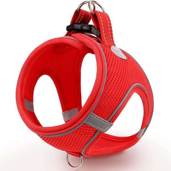 商品名Joytale Step in Dog Harness,12 Colors,Breathable Mesh Vest Harness,Reflective Soft Padded Harnesses for Cats, Puppies...