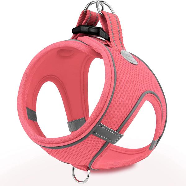 商品名Joytale Step in Dog Harness,12 Colors,Breathable Mesh Vest Harness,Reflective Soft Padded Harnesses for Cats and Pupp...