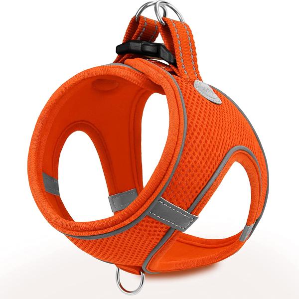 商品名Joytale Step in Dog Harness,12 Colors,Breathable Mesh Vest Harness,Reflective Soft Padded Harnesses for Cats and Pupp...
