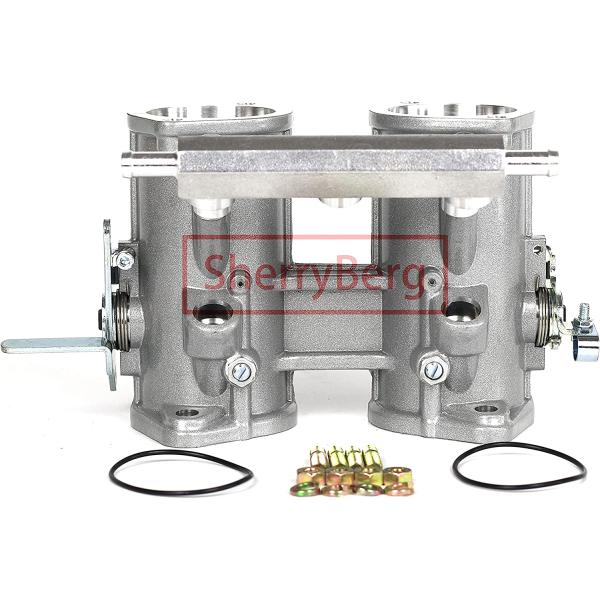 商品名SherryBerg TBS 50dcoe 50 dcoe 50mm DCOE ツイン 50mmDCOE スロットルボディー Weber/EMPI/FAJS/Dellorto/Solex DCOE/DHLA carb用SherryBe...