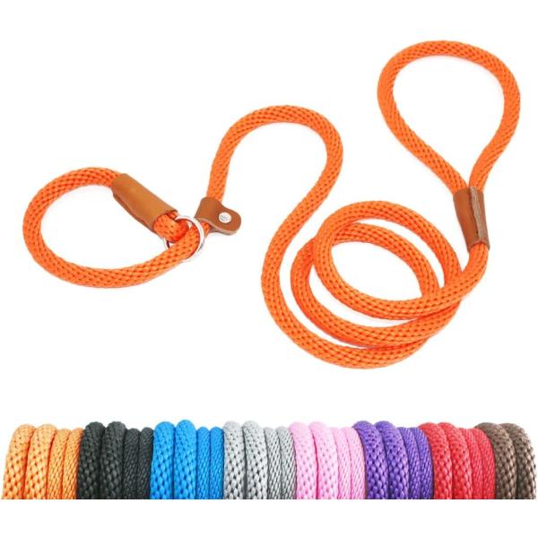 商品名Lynxking 犬用リード スリップリード 犬のしつけリード 中型犬 大型犬用 引っ張り防止 反射材入り 丈夫な犬用リードlynxking Slip Lead Dog Leash 6 FT x 3/8 inches Strong H...