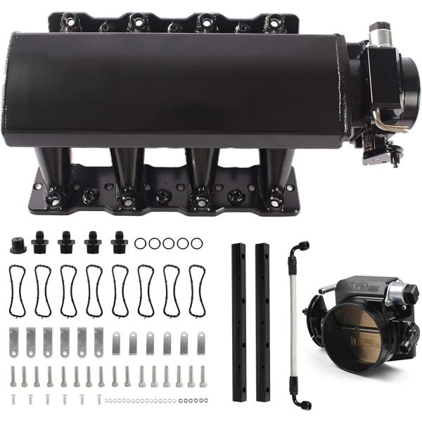 商品名POSENG Intake Manifold Compatible with Chevy 4.8 5.3 6.0 6.2 LS LS1 LS2 LS6 with 102mm Throttle Body Kitsブランド：POSENG商...