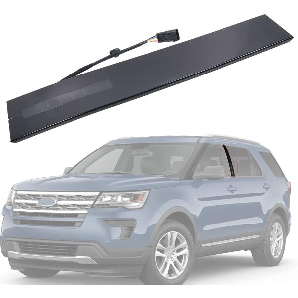 商品名JDMSPEED Bピラーモールディングトリム ドアエントリーキーパッド付き フォードエクスプローラー2011-2019 DB5Z-7820555-AC ドアピラーアップリケ ドライバーフロント 左外側JDMSPEED New B P...