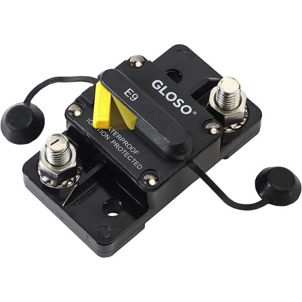 商品名GLOSO E92 Manaul リセット 防水 IP67 マリンオートトラック 3/8インチスタッド ハイアンプ サーキットブレーカー (175A)GLOSO E92 Manaul Reset, Waterproof IP67 Ma...