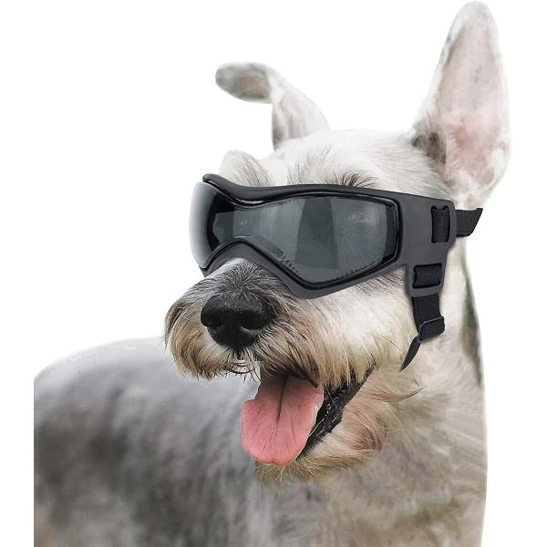 商品名Enjoying Dog Goggles Small to Medium UV Protection Dogs Sunglasses Windproof Antifog Pet Glasses for Doggy Eye Wear, ...