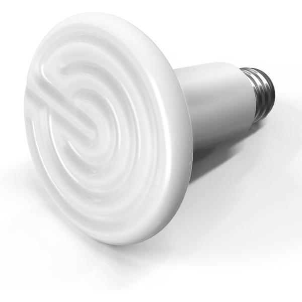 商品名Simple Deluxe Ceramic Heat Emitter 100W Reptile Heat Lamp Bulb No Light Emitting Brooder Coop Heater for Amphibian Pe...