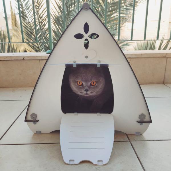 商品名Palram Pets Daisy Outdoor Pet House, Rabbit Hutch, Small Animal Enclosure, Shelter for Cats, Small Dogs, Bunnies, Wat...