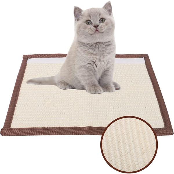 商品名D KING D KING 15x12Inch Cat Scratcher Pad ,Natural Sisal Scratching Mat (Brown Sisal Mat)ブランド：D KING D KING商品サイズ：高さ：2...