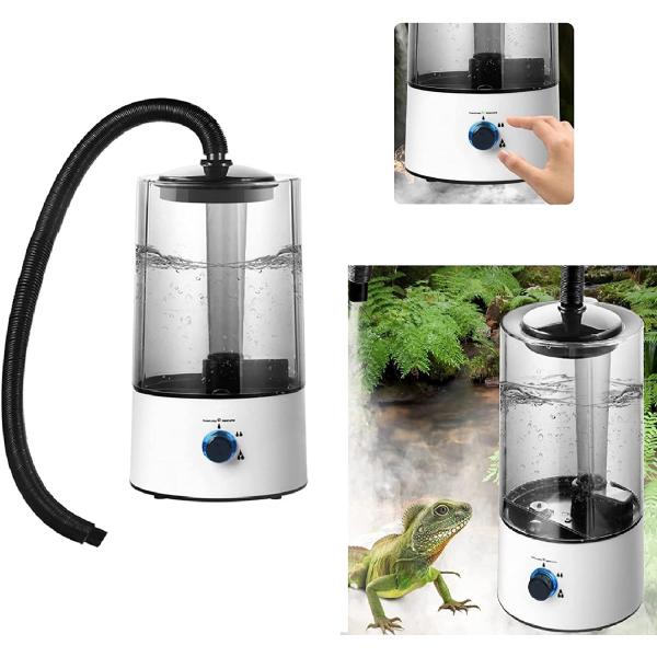 商品名iayokocc Reptile Humidifier Reptile Fogger with Extension Hose, Automatic Terrarium Fogger for Lizard Tortoise Amphib...
