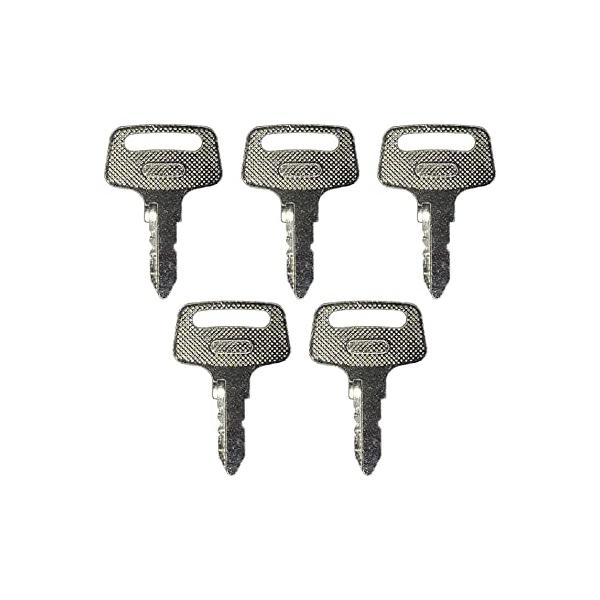 商品名イグニッションキー Kubota 芝刈り機 トラクター&amp;重機用 430-158 55150 (5)Ignition Keys Replacement for Kubota Lawn Mower Tractor &amp; He...