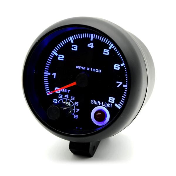 商品名Tachometer Gauge,Geevorks 3.75'' 12V Automotive Replacement Tachometers 0-8000RPM Blue Light,RPM Tachometer for 1 2 3...