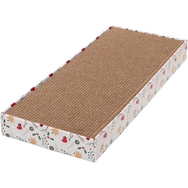 商品名Furhaven Holiday Classic Reversible Corrugated Cat Scratcher Pad w/ Catnip - Christmas Print, One Sizeブランド：Furhaven商品...