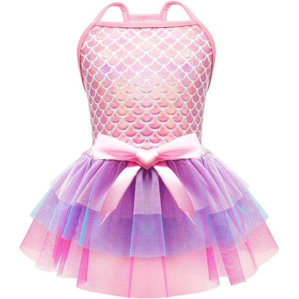 商品名cyeollo Mermaid Dog Costume Dress Sparkly Holiday Slip Dresses Tulle Skirt Birthday Girl Dog Clothes for Small Dogs P...