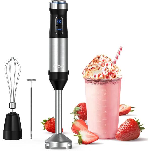 商品名：YIOU Immersion Blender, Ultra-Stick Hand Blender Variable Speed Stick Blender 500 Watt Heavy Duty Copper Motor Brush...