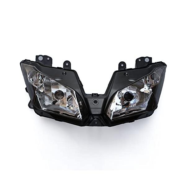 商品名:  Motorcycle Front Headlight Headlamp Assembly Fit for Kawasaki EX300R Ninja 300 2013 14 15 16 2017 NINJA300 Fairing...