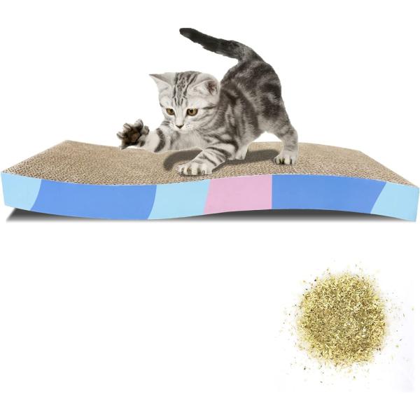 商品名Cat Scratch Cardboard Cat Scratcher Pad Reversible Cat Scratching Mat for Indoor Cats by WDTKPTXLブランド：WDTKPTXL商品サイズ：W...