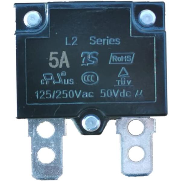 商品名jiaruixin 2Pcs 5A 125/250Vac 50Vdc Automatic Reset Relay Fuse Therma Switch Circuit Breaker Current Overload Protecto...