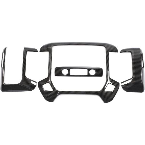 商品名RT-TCZ Center Console Dashboard Air Vents Outlets Panel Navigation Screen Trim Cover Interior ABS Accessories for Che...