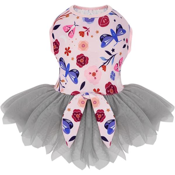 商品名KYEESE Dog Dress Tiered Layer Tutu Tulle Dresses Puppy Dress Holiday Party Pink Dress for Small Dogs Summerブランド：KYEES...