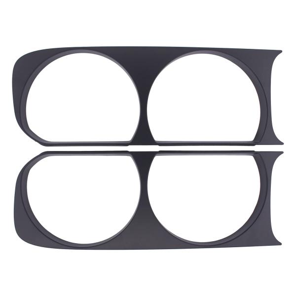 商品名: NewYall マットブラック 左右ヘッドライトベゼル NewYall Matte Black Left and Right Headlight Bezelブランド: NewYall高さ: 48cm横幅: 22cm奥行: 6cm重...