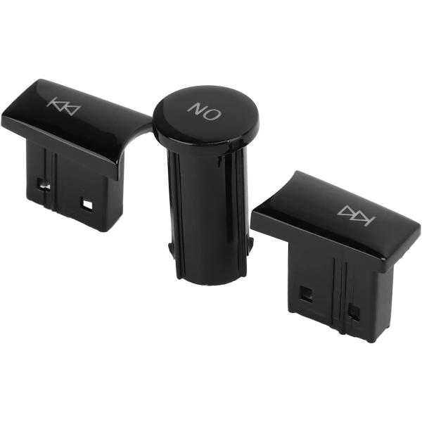 商品名Fydun 3Pcs/Set Audio Volume Control Knob Button Adjust Control Button Knob for Benz C-Class W204 2007-2009 GLK-Class ...