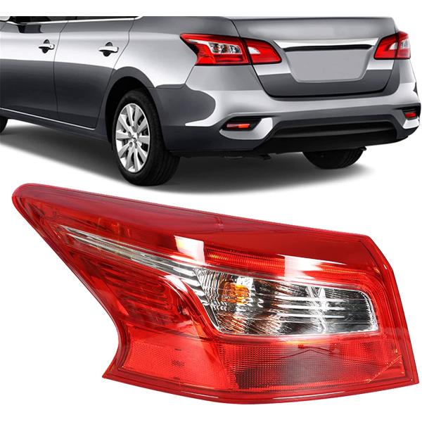 商品名labwork Driver Side Tail Light Replacement for 2016 2017 2018 Nissan Sentra Rear LED Tail Light Brake Lamp Assembly N...