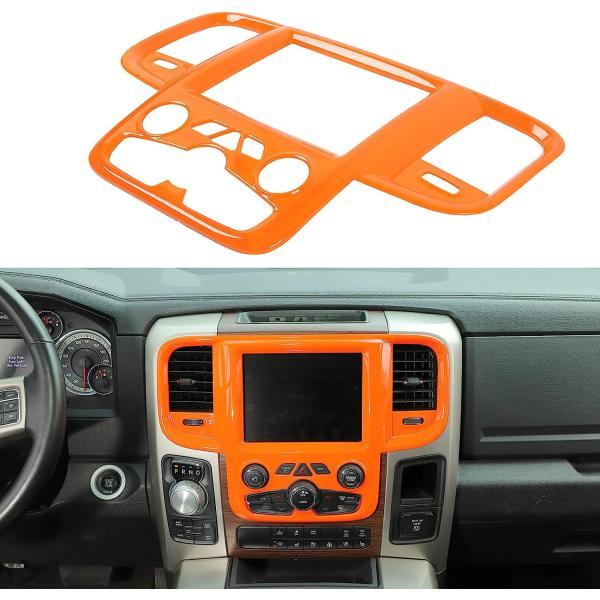 商品名RT-TCZ Navigation Panel Screen Dash Board Air Conditioning Vents Trim Cover ABS Interior Accessories Center Control T...